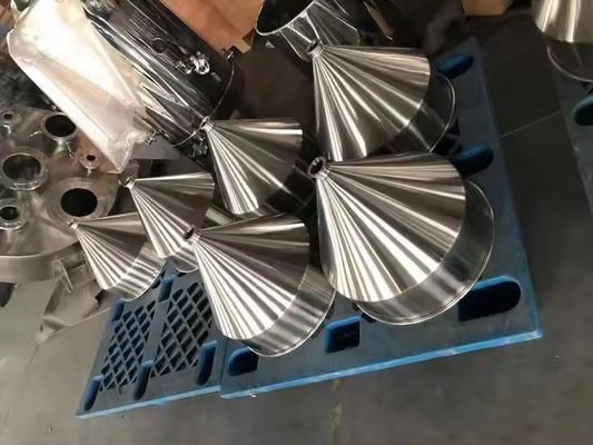 Custom 50L Stainless Steel Conical Hopper With Tri Clamp