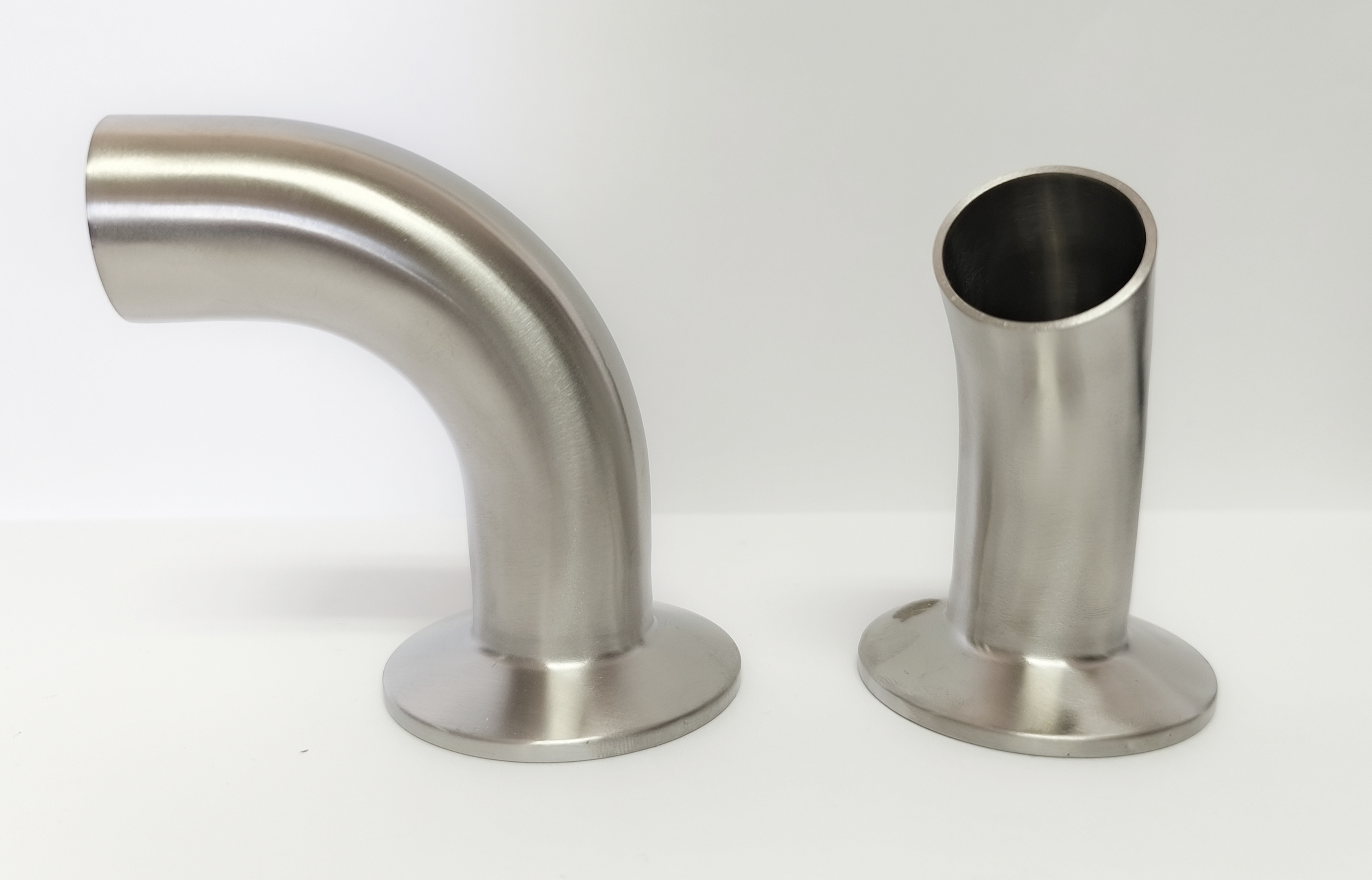 Sanitary Stainless Steel 90 Degree Elbow , Butt Weld Stainless Steel ...