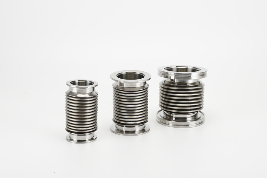 SS304 KF 16 High Vacuum Bellows Fittings Flexible Stainless Steel