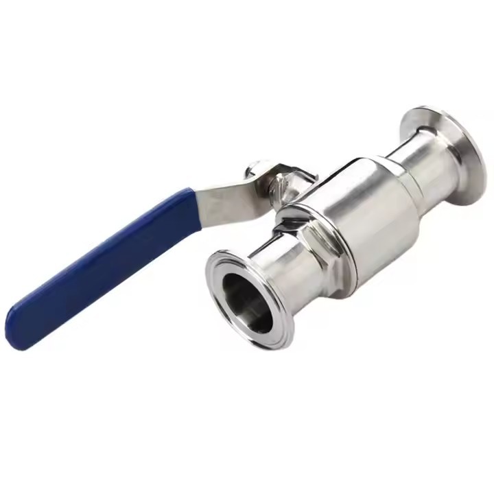 1/2 Inch Stainless Steel Sanitary Tri Clamp Ball Valve Manual OEM ...