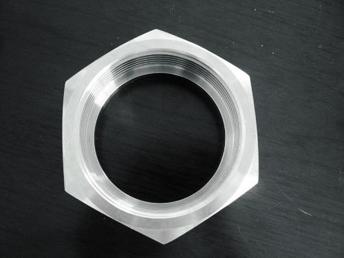 Hygienic Stainless Steel Pipe Union , Hex Union Fitting 6 Inch